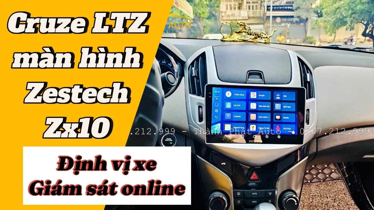 Màn Hình Android Zestech Zx10 Chevrolet Cruze LTZ 2015 - YouTube