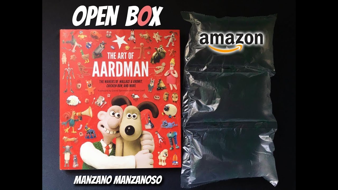 THE ART OF AARDMAN - Open Box Book AMAZON - YouTube