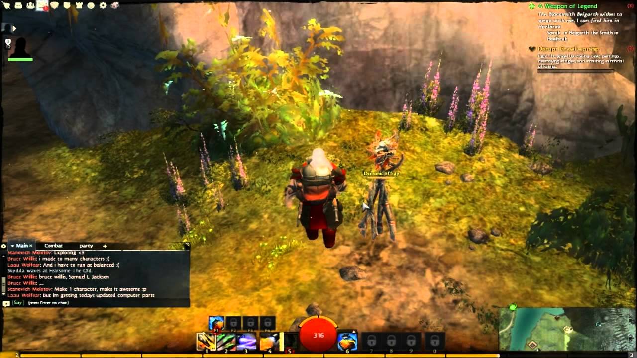 Guild Wars 2 Beta Gameplay - Norn Engineer Walkthrough Part 3 - RUN ...