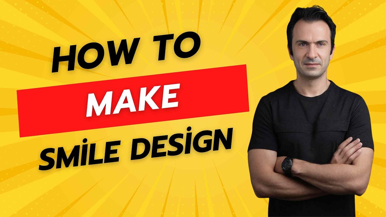 how to make a smile design? - YouTube
