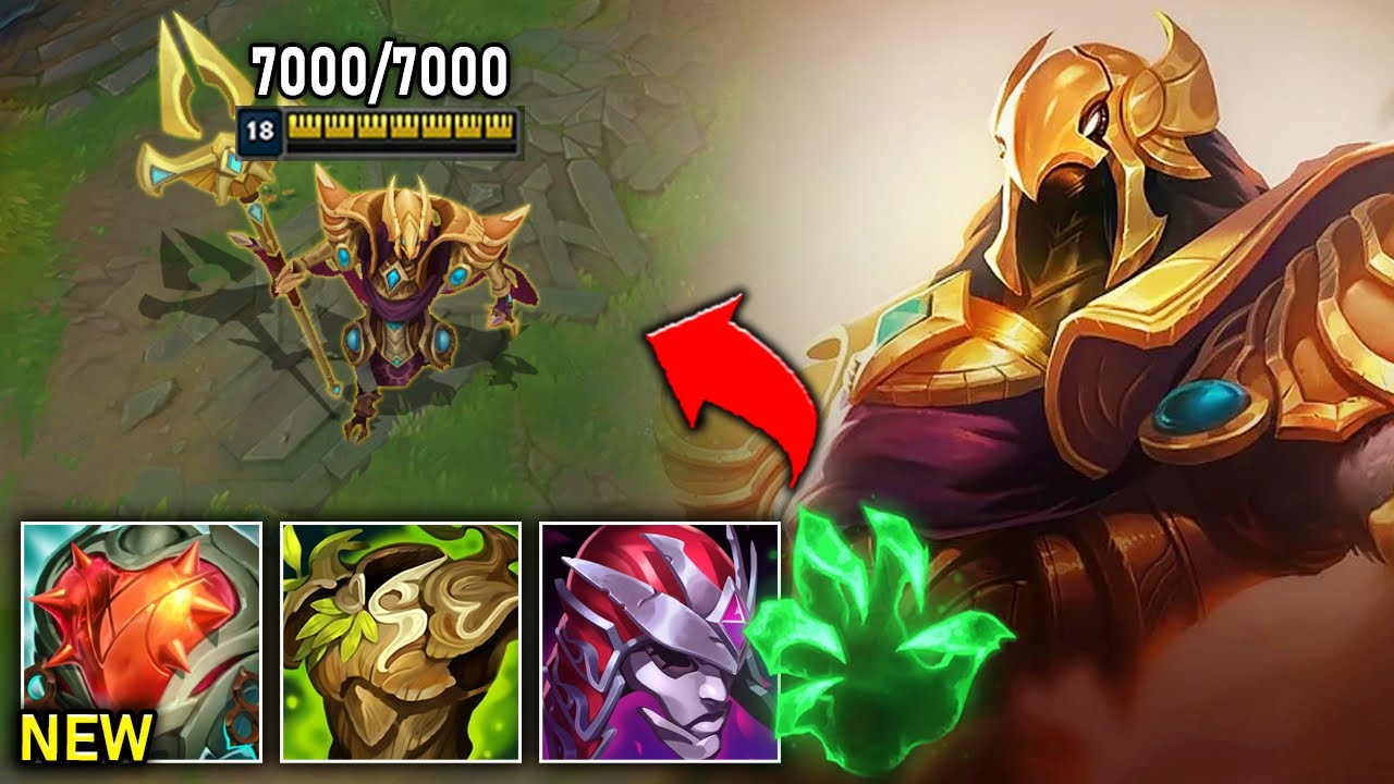 When Azir hits 7000 health, you know the new tank items are broken ...