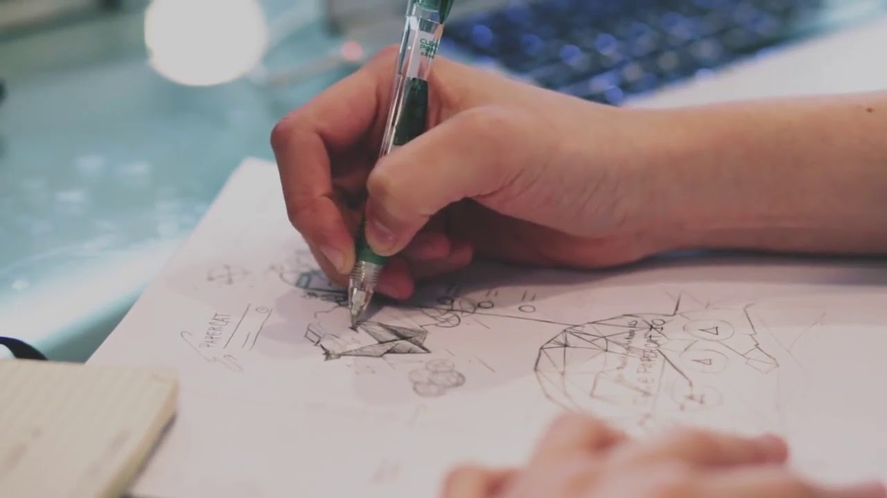 Person With Great Drawing Skills - Free Stock Creative Commons Video ...