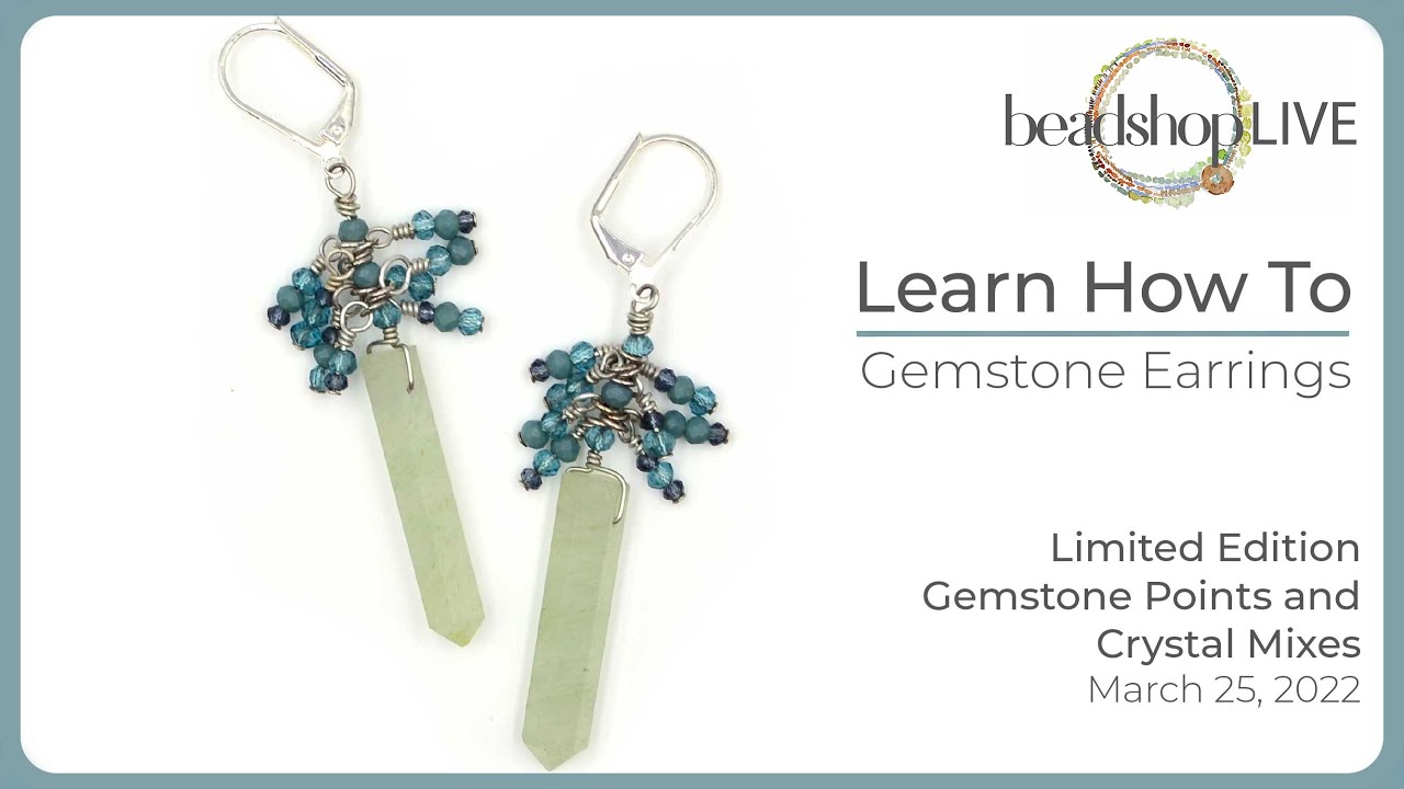 Free Tip Friday: Gemstone Earrings & Wire - YouTube