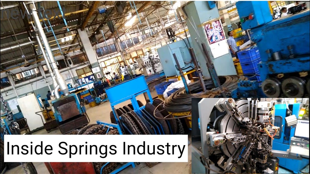 Inside Springs Industry ( MGM Springs Pvt Ltd ) - YouTube