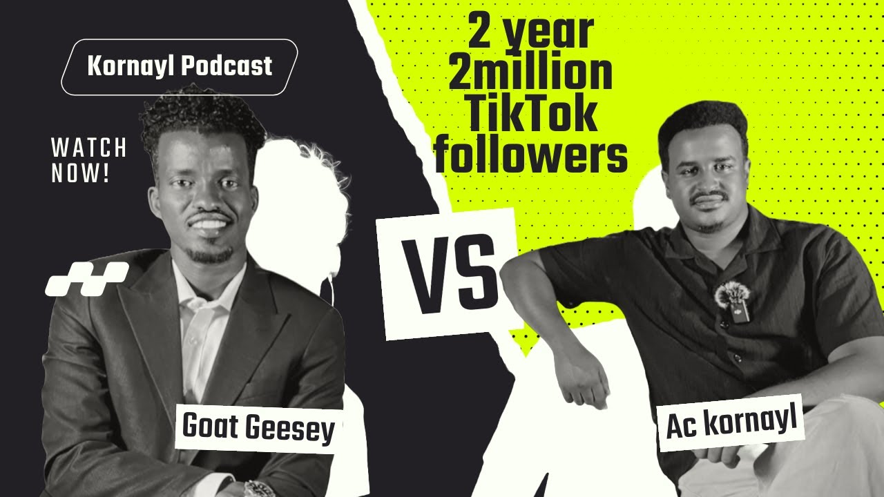 2 Sano 2 Million Followers in aad tiktok gaarto maxa ku fududeeyay Goat ...