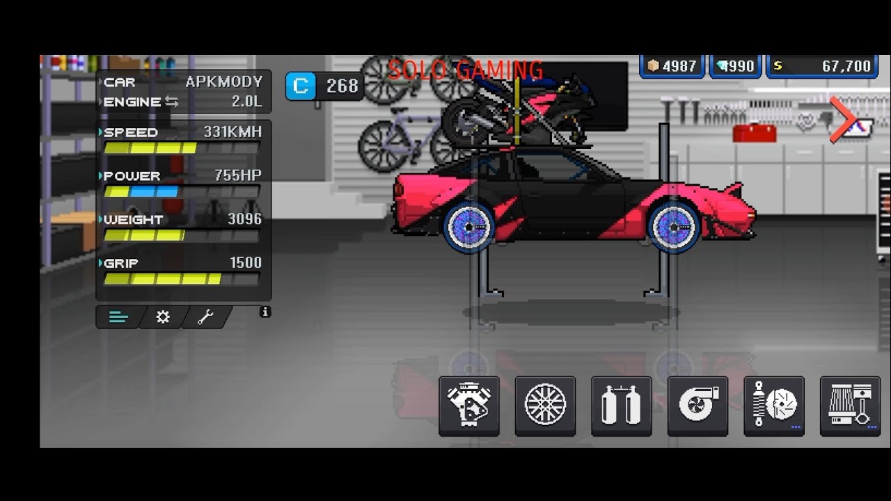 Pixel Car Racer Mod Apk Latest Version - YouTube