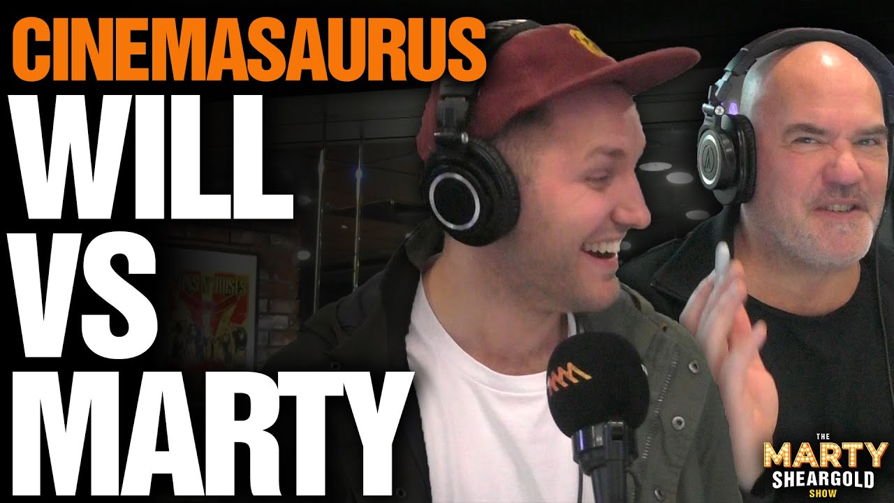 Marty Takes On Will In Cinemasaurus | Marty Sheargold Show - YouTube