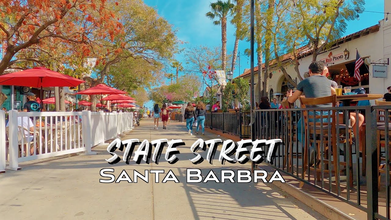 State Street Riding tour - Santa Barbara, California - YouTube