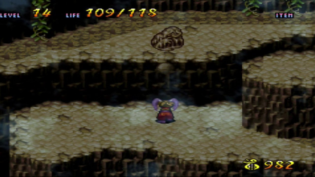 27 Walkthrough FR l Terranigma l Chapitre 2 - Boss Gluant - YouTube