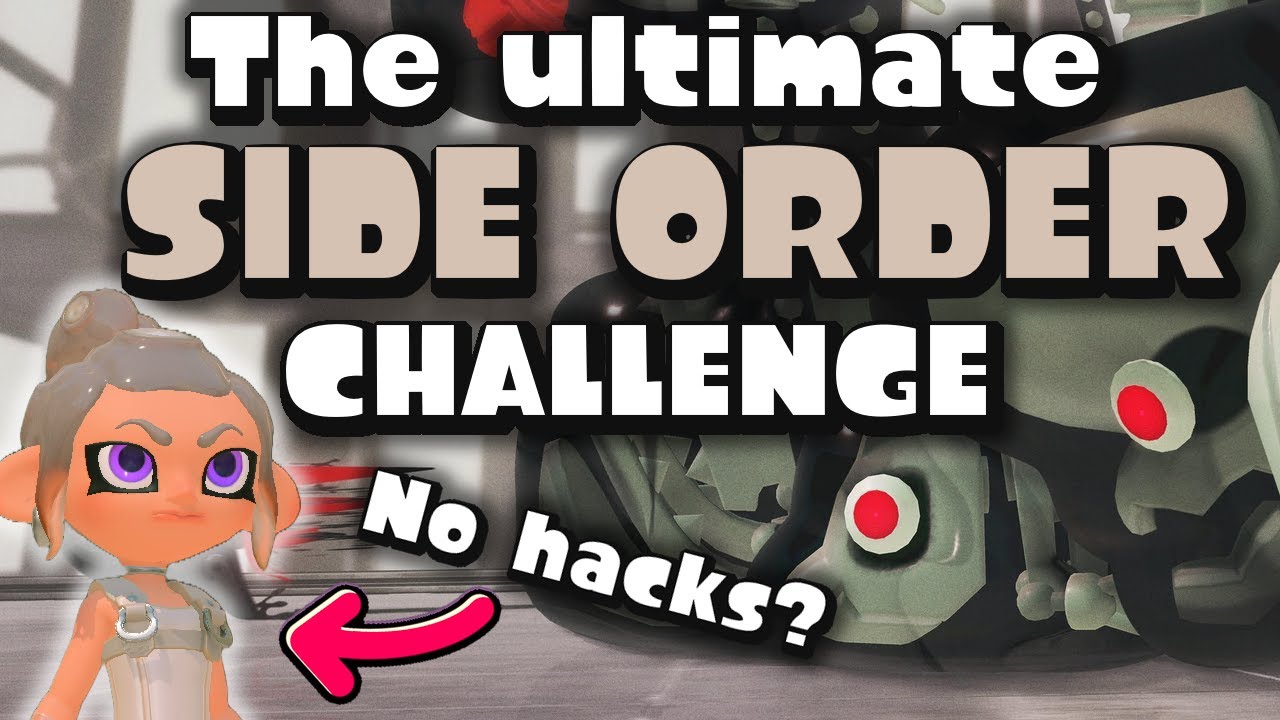 Splatoon Side Order Hardest Challenge - YouTube