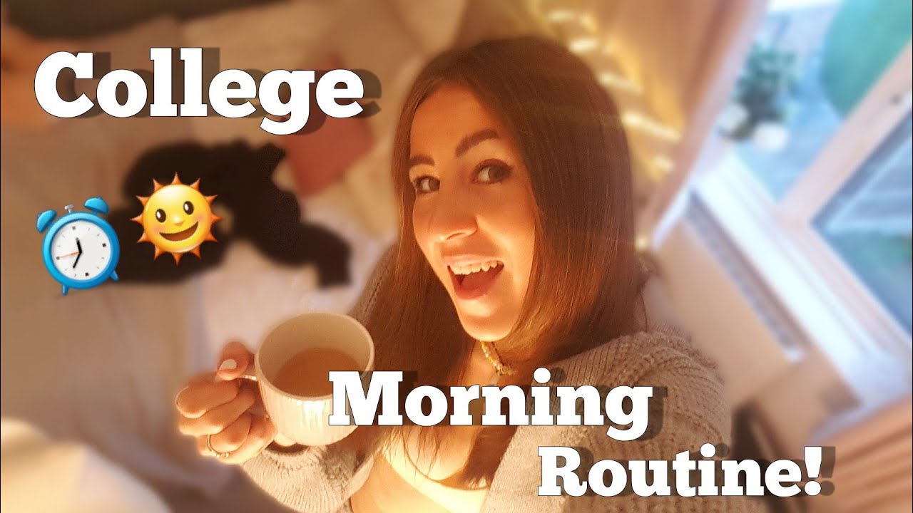 My College Morning Routine!🕒 - YouTube