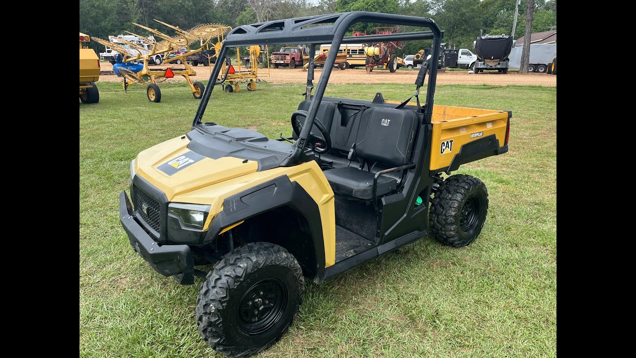 2020 Caterpillar CUV102D 4wd Diesel UTV - YouTube