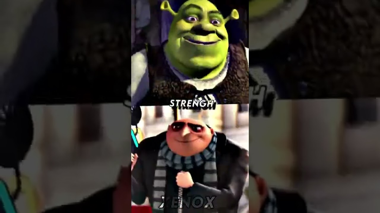 shrek vs gru - who’s strongest - YouTube