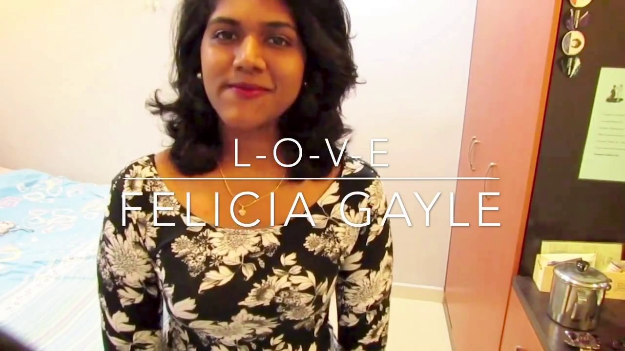 LOVE cover by Felicia Gayle - YouTube