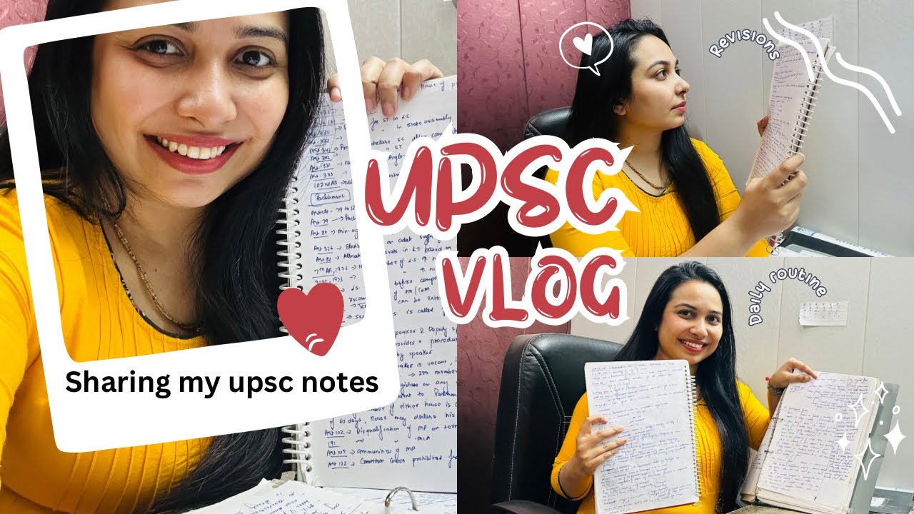 Sharing my all UPSC Prelims and Mains notes|Short notes for Upsc ...