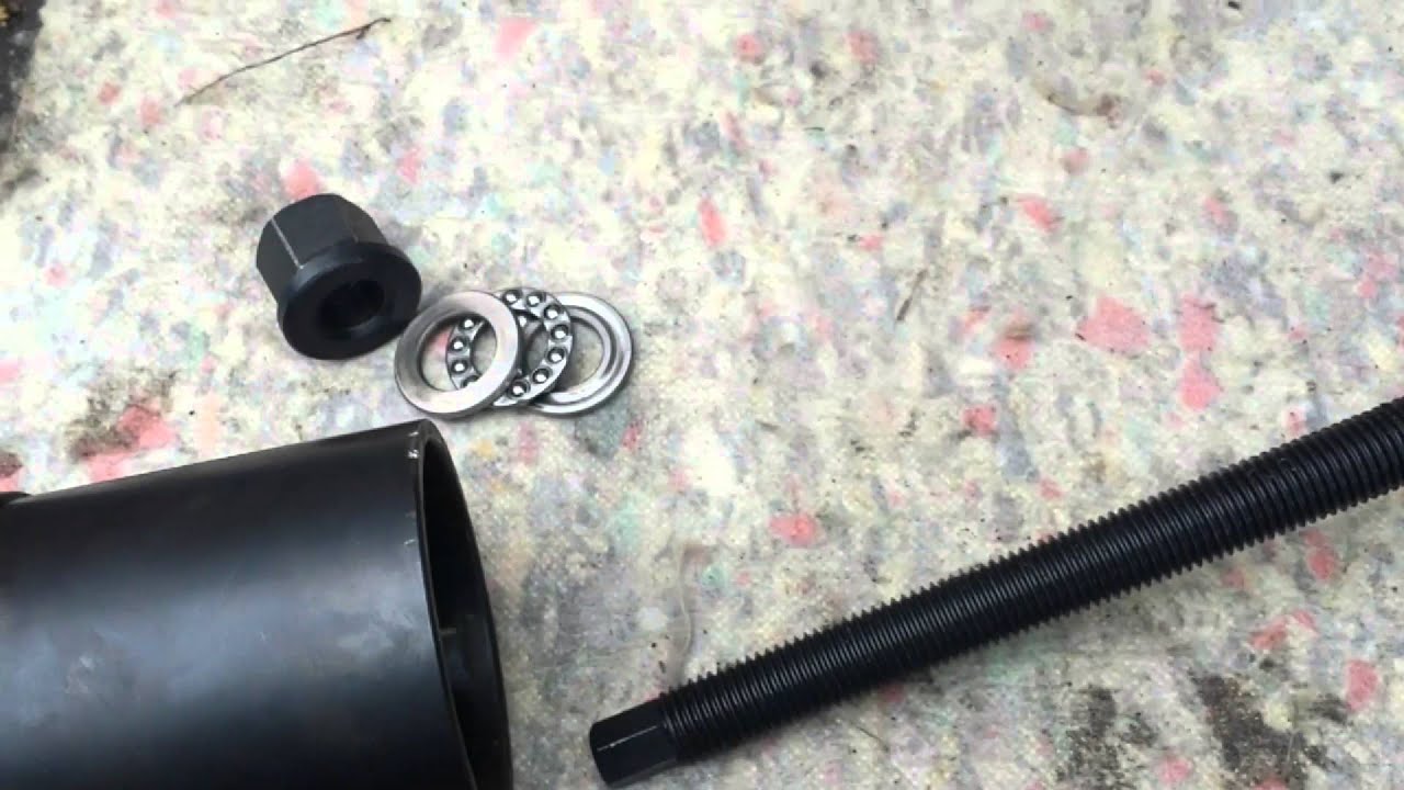 Removing front control arm rear bush mini cooper s r53 - YouTube