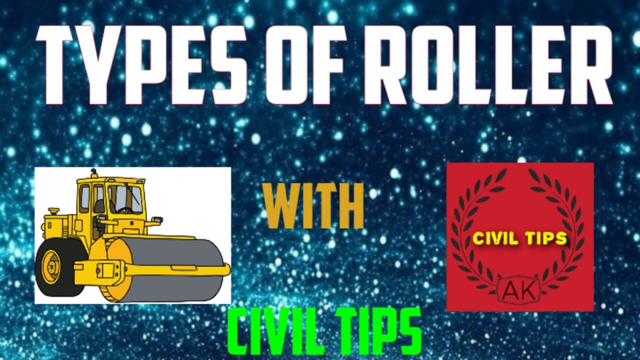 types of roller by civil tips Er.Arvind - YouTube