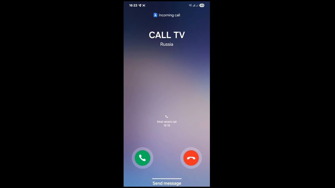 Samsung Galaxy A36 Incoming Call Screen Video - YouTube