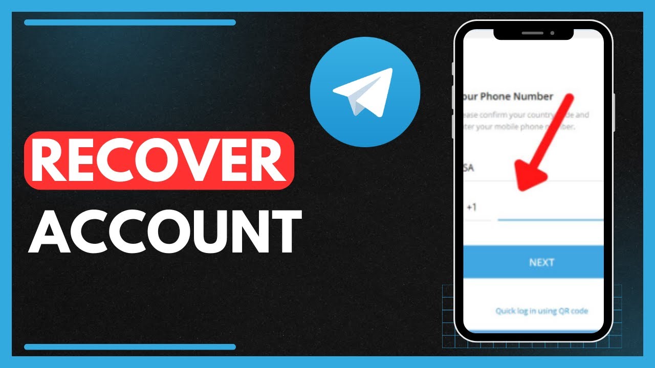 How To Recover Telegram Account Without Email Or Phone Number - YouTube
