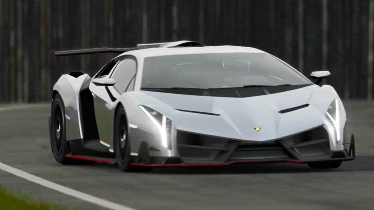 Lamborghini Veneno Top Gear Track - YouTube