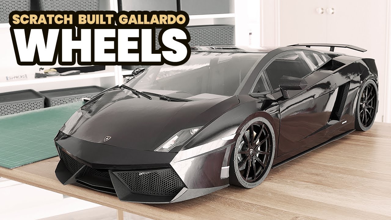 Building Wheels For The Gallardo – Scratch Built 1:4 Scale Lamborghini ...