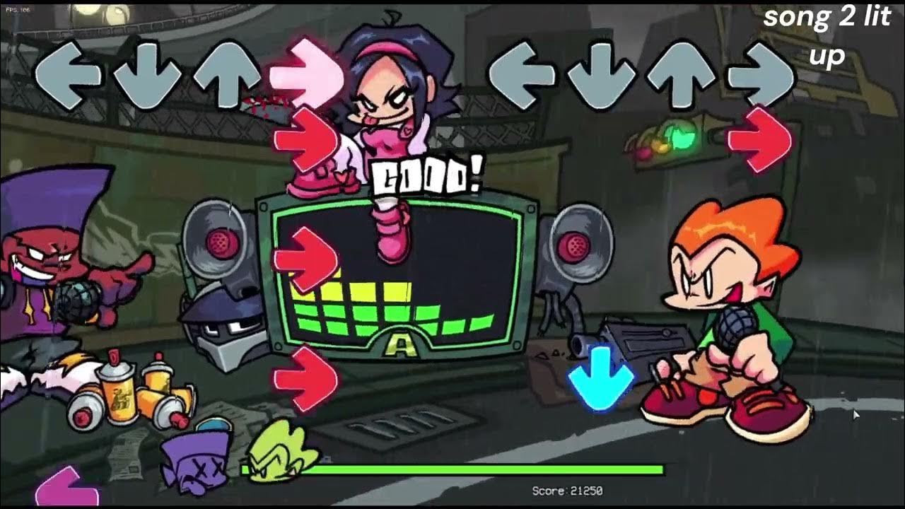 fnf weekend 1 all songs and cutscenes - friday night funken - YouTube