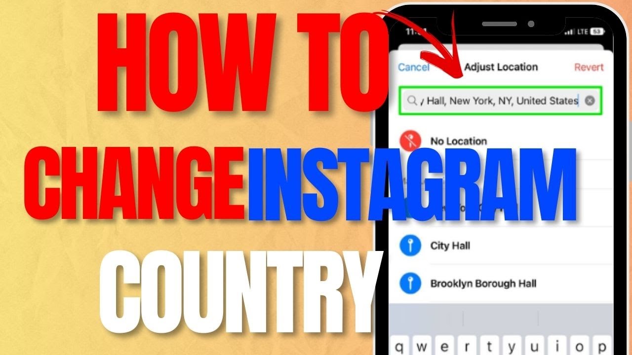 How to Change Instagram Region/Country on Instagram (2024) - YouTube