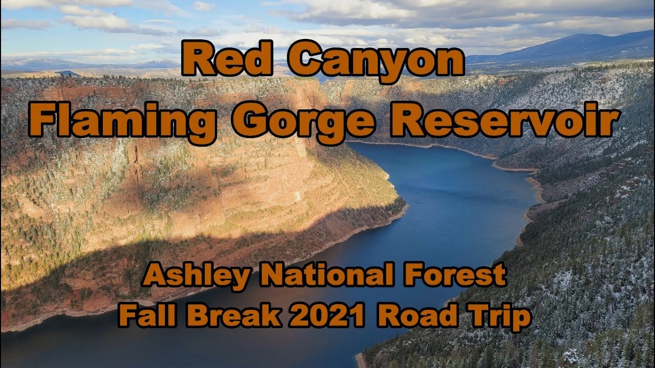 Red Canyon near Flaming Gorge, Ashley National Forest, Red Canyon ...