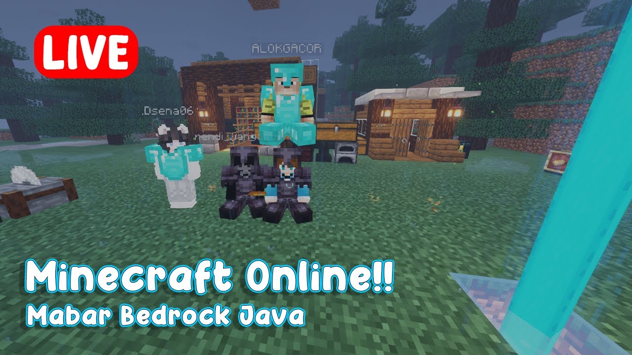 MABAR MINECRAFT BEDROCK DAN JAVA COY - YouTube