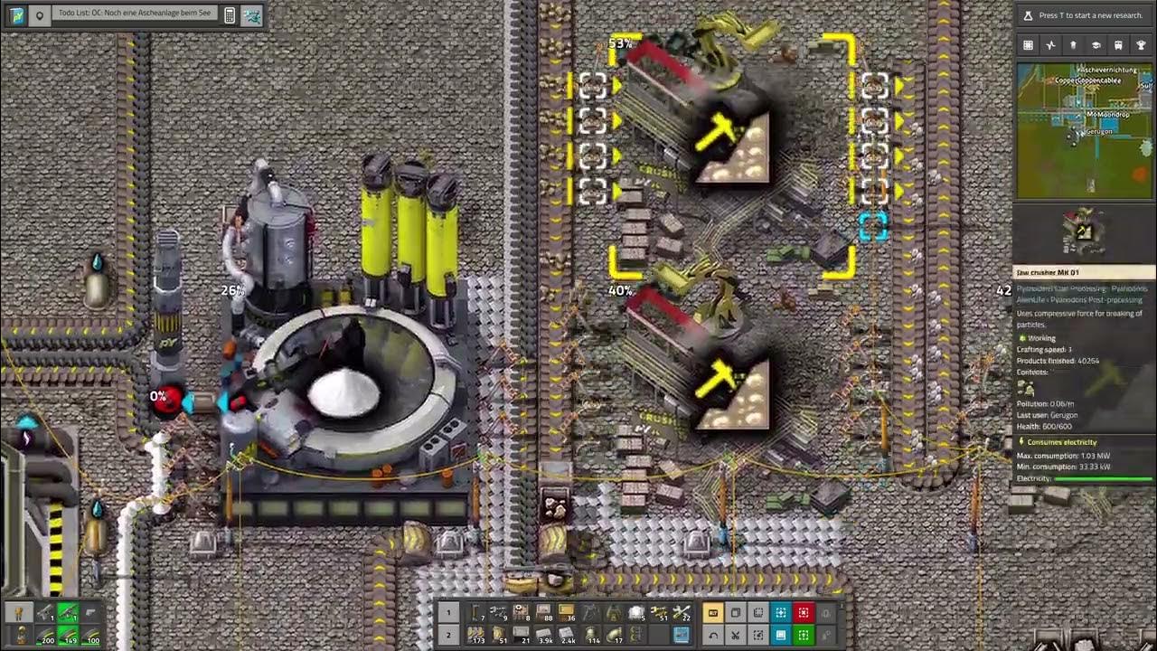 Factorio Pyanodon Full S12#042 GasSchmelzer sind sus - YouTube
