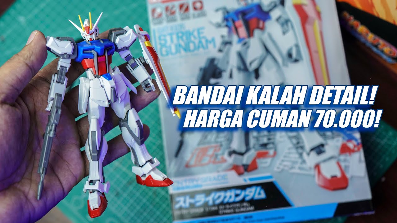 REVIEW ENTRY GRADE STRIKE GUNDAM BOOTLEG - YouTube