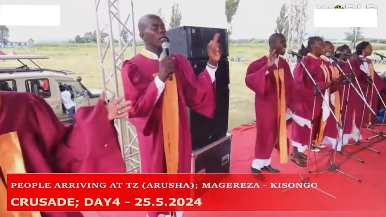 WORSHIP TIME | PASTOR GILLACK AT ARUSHA, TANZANIA CRUSADE WITH PRAISE ...