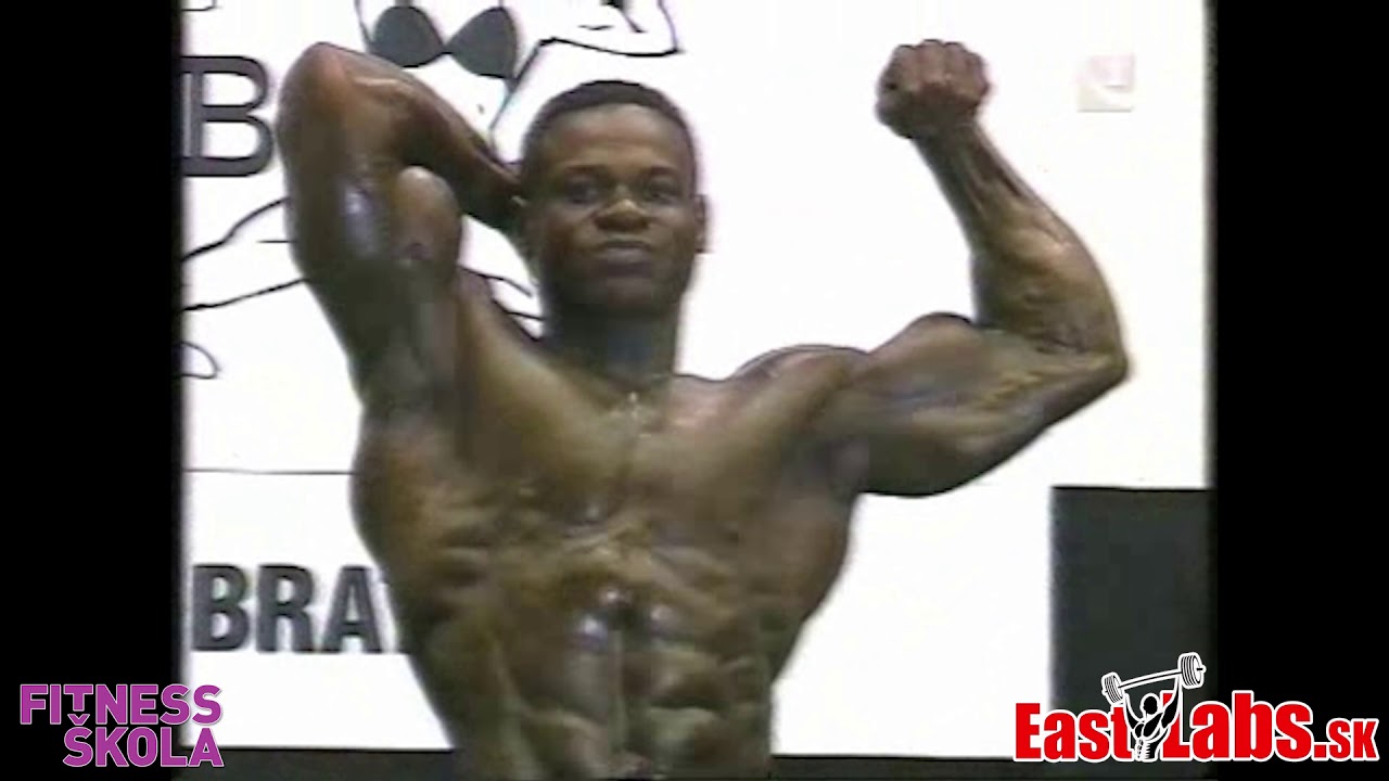 24y old Kai GREENE, 1999 IFBB World Bodybuilding Championships ...