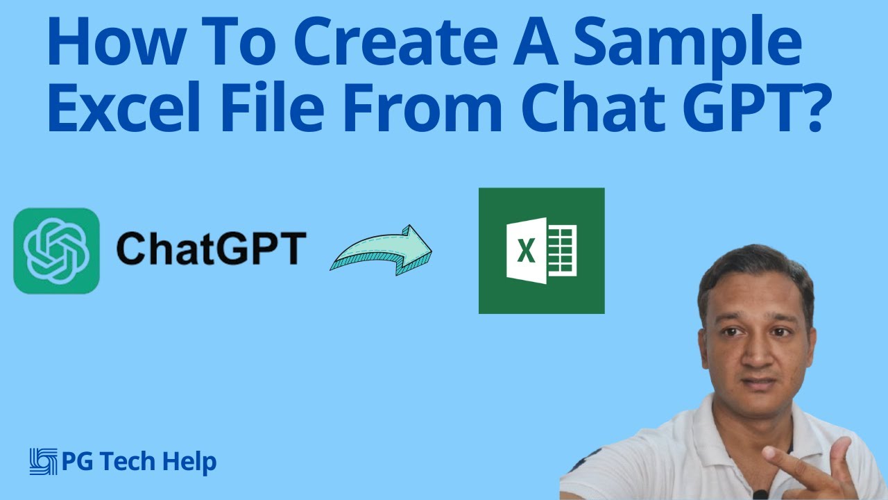 How To Create A Sample Excel File From Chat GPT? - YouTube