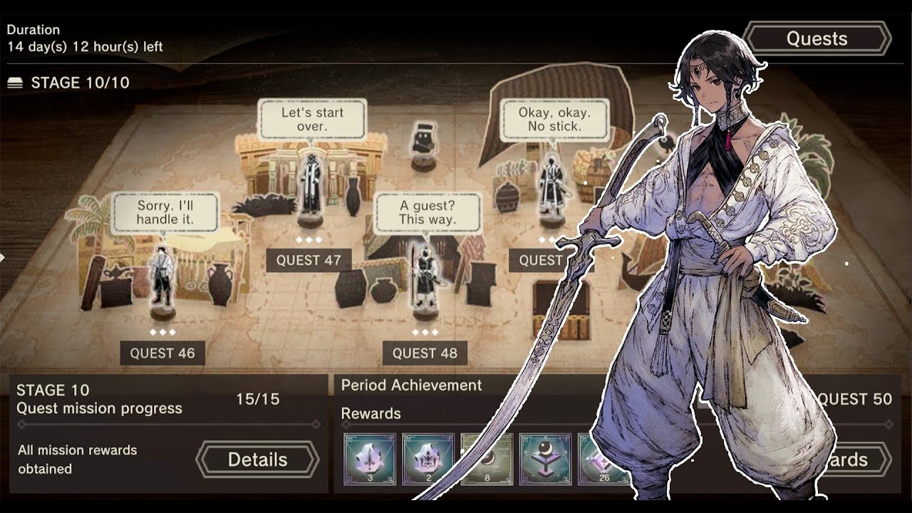 Nier Reincarnation: Fate Board Ternary vol. 10 (Yudil) Full - YouTube