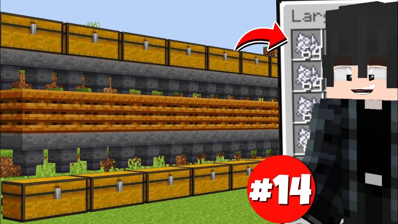 Unlimited Bonemeal Farm in Hardcore Minecraft (Best Design!) - YouTube