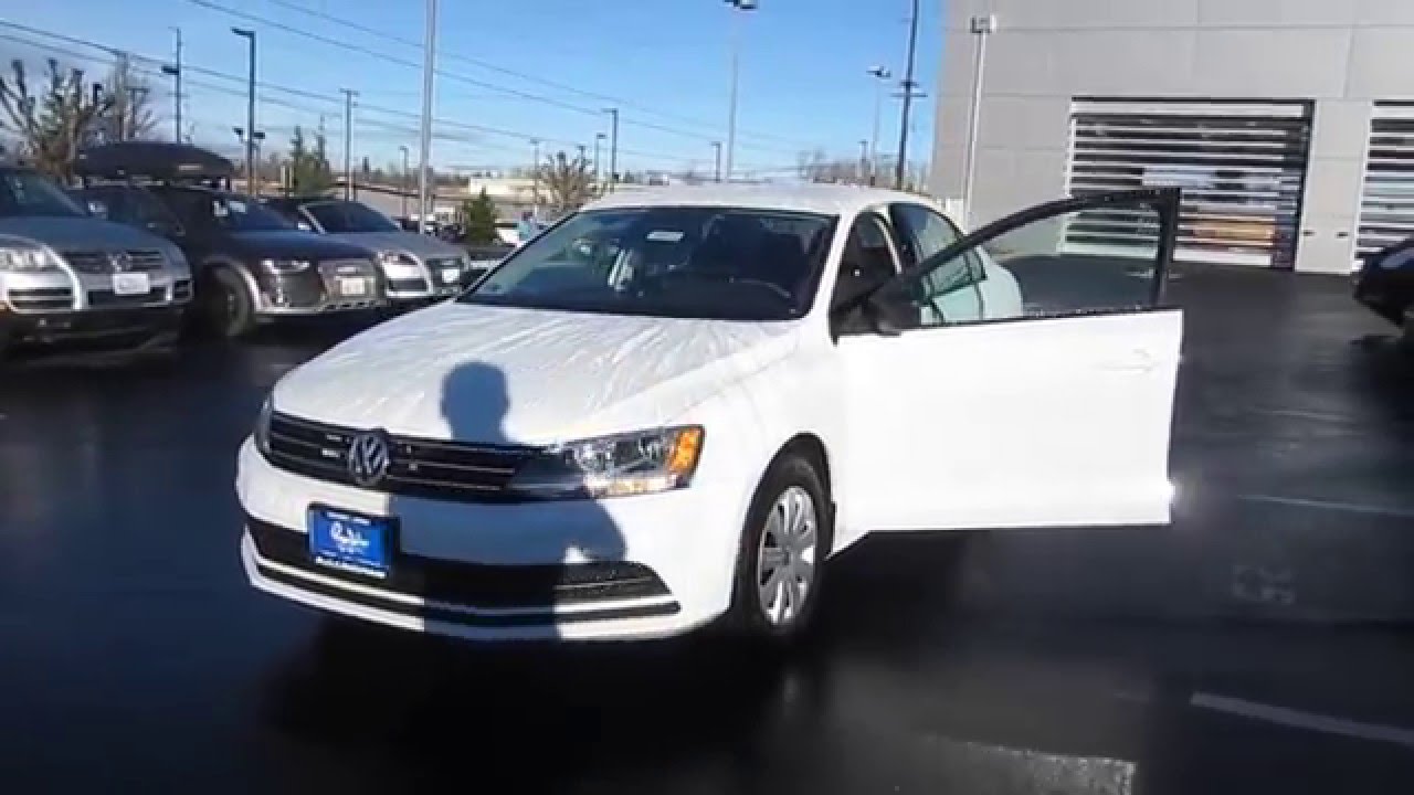2016 Volkswagen Jetta, Pure White - STOCK# 110912 - Walk around - YouTube