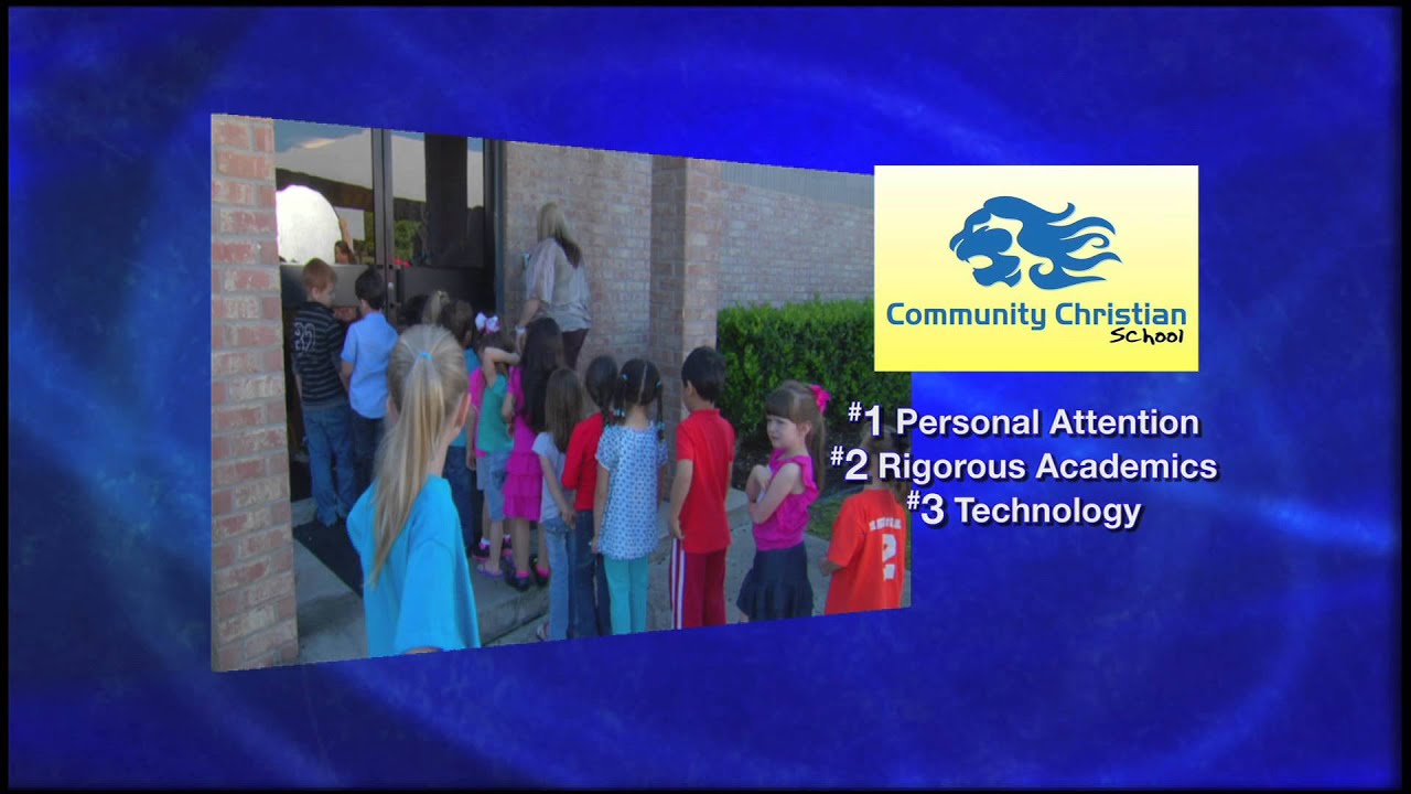 Community Christian School Enroll Now - YouTube