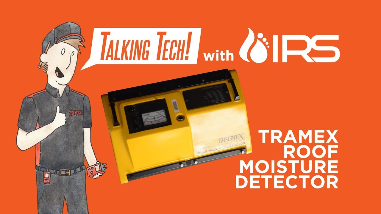 Tramex Dec-Scanner Roof Moisture Detector Overview - Talking Tech! with ...