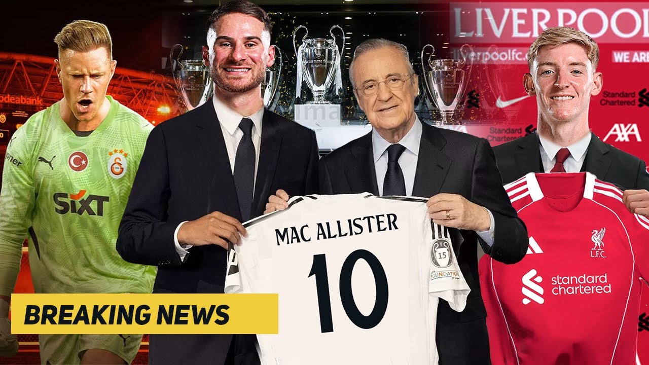 Madrid Beli Alexis Mac Allister €100M😲Ter Stegen Pindah Galatasaray🔴 ...