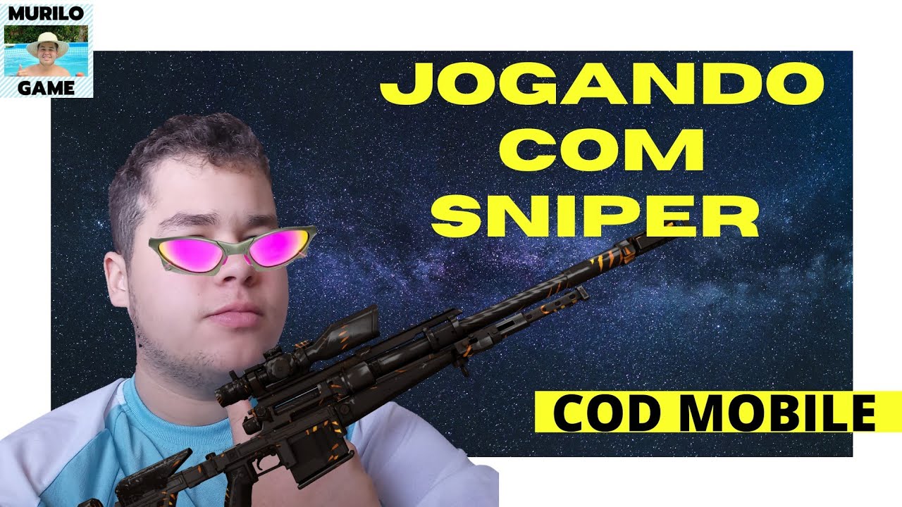 Jogando COD com SNIPER I Murilo Game - YouTube