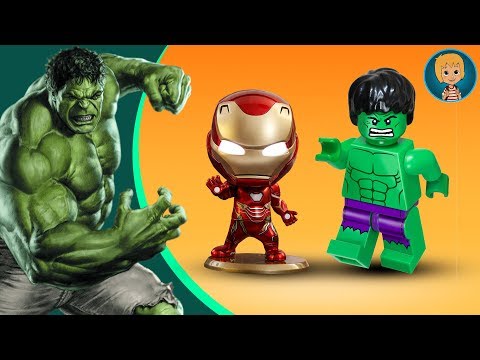 HULK IN ACTION! Iron Man + SpiderMan Epic Battle (Gertit ToysReview)