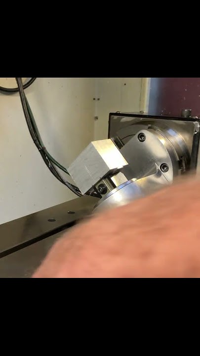 Moreside Model 250 with 5th Axis D115 custom 5 axis indexer - YouTube
