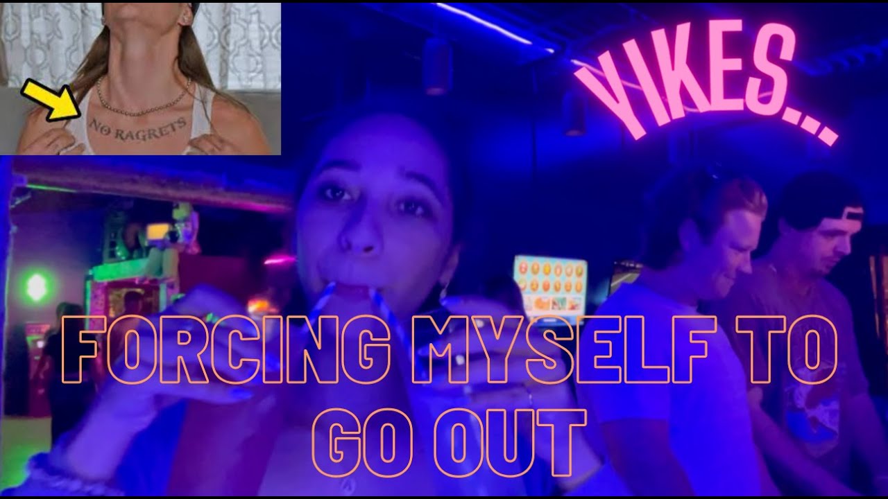 Forcing myself to go out... - YouTube