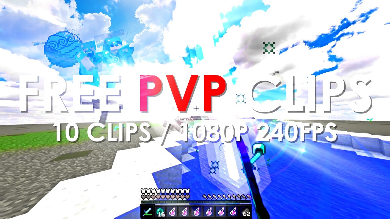 Minecraft Free PvP Clips To Use & Edit #3 - 1080p240FPS [DOWNLOAD IN ...
