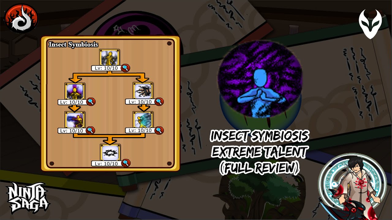Ninja Saga - Insect Symbiosis Extreme Talent (FULL REVIEW) 2026 - YouTube