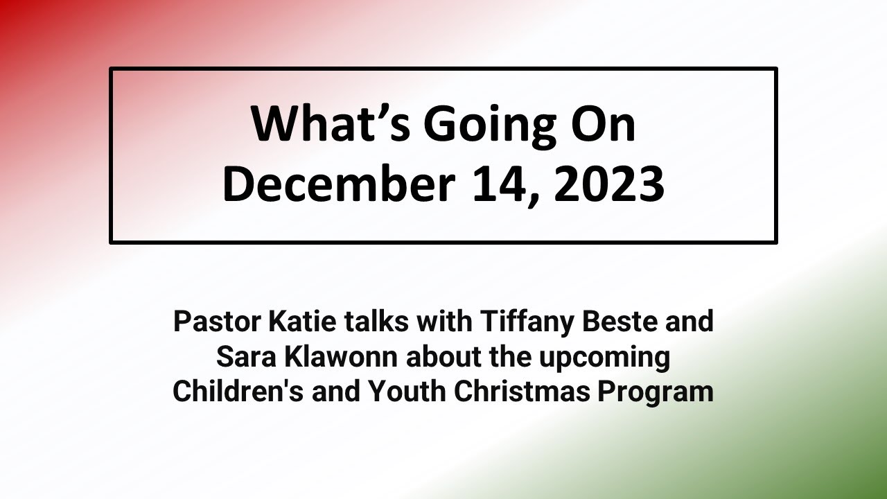 December 14, 2023 - What's Going On, Season 4 - YouTube