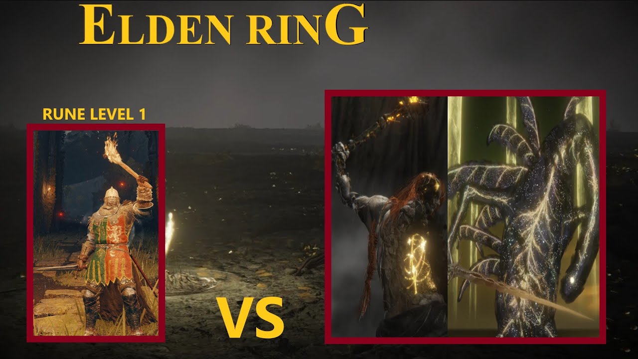 Radagon of the Golden Order and Elden Beast, Rune Level 1 Godrick ...