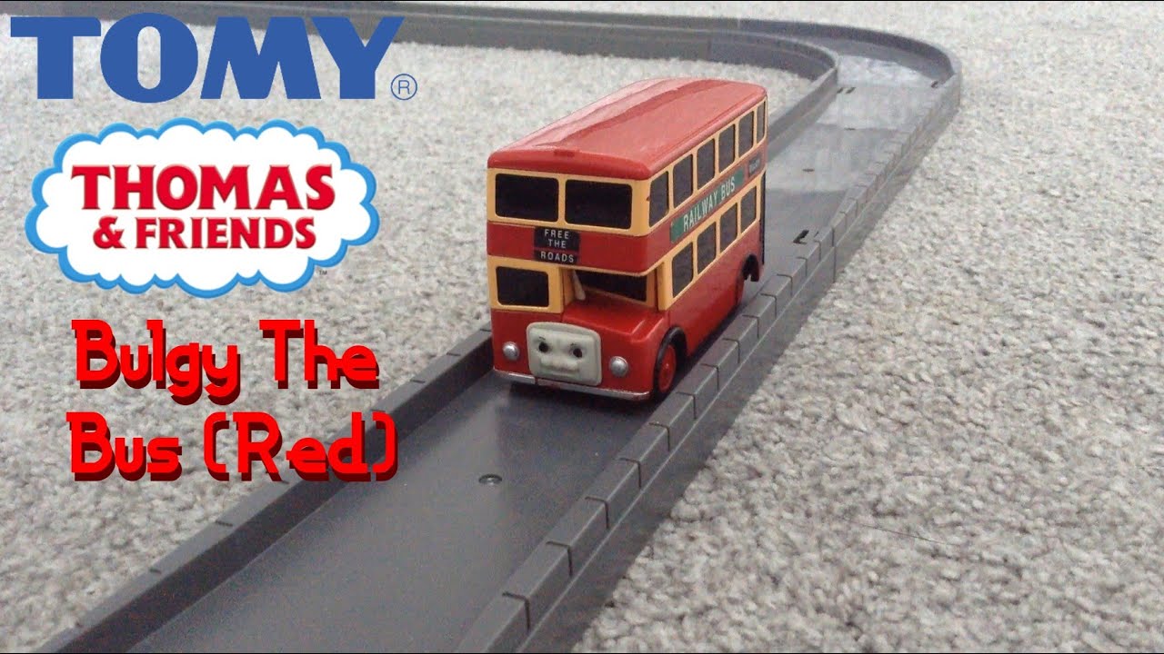 Tomy Bulgy the bus (Red) - YouTube