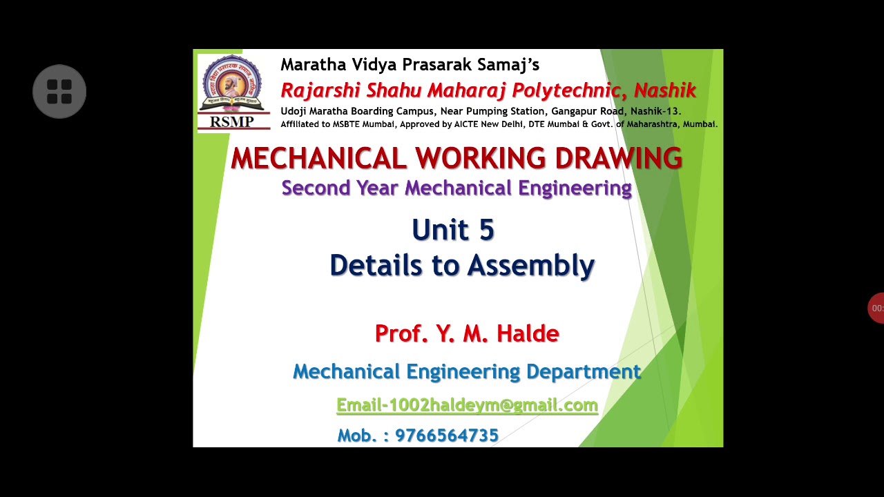Details to assembly of footstep bearing - YouTube
